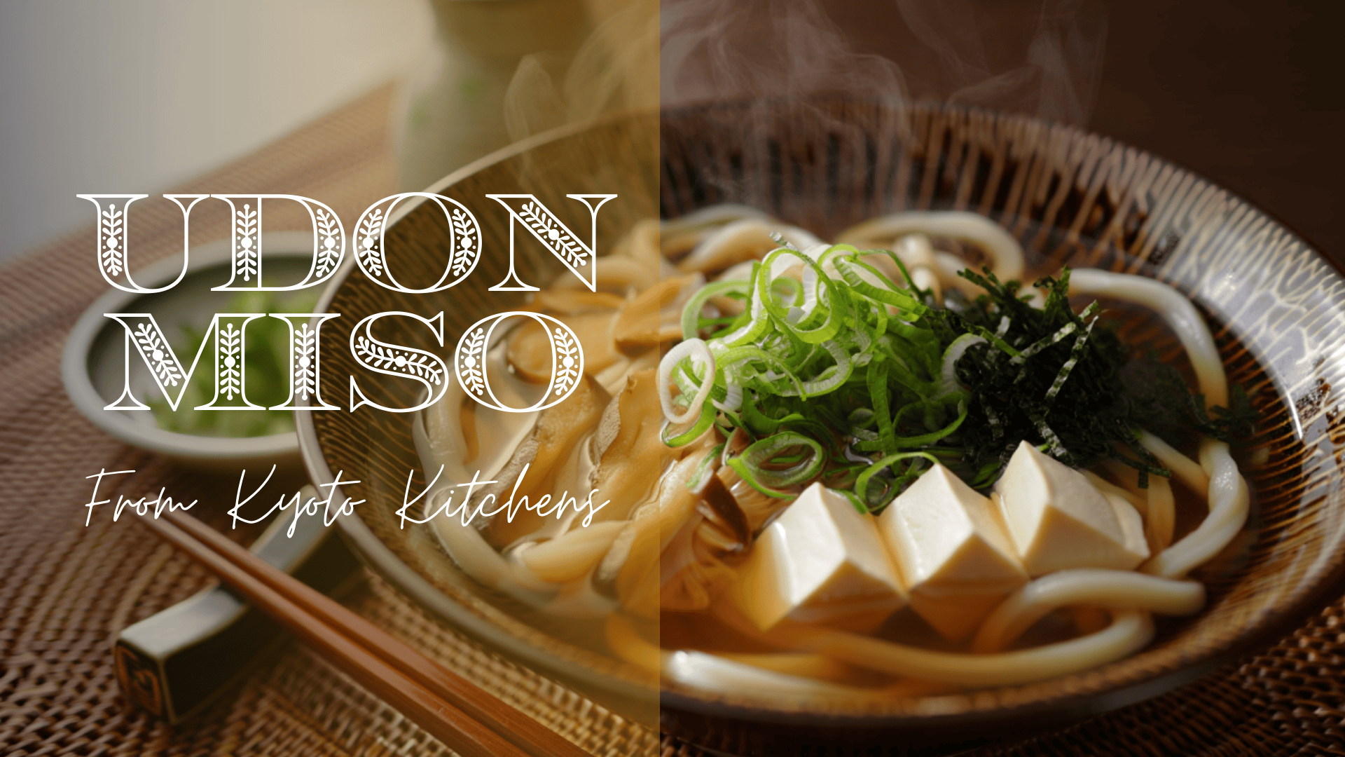 Udon Miso Soup, the Japanese Way - Glamping Or Camping