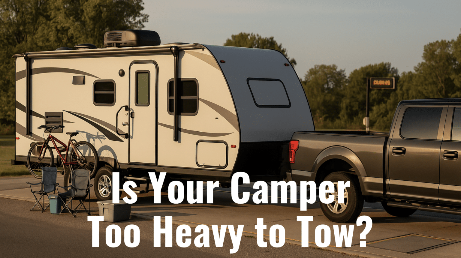 How Much Do Campers Weigh? Let’s Break It Down - Glamping Or Camping