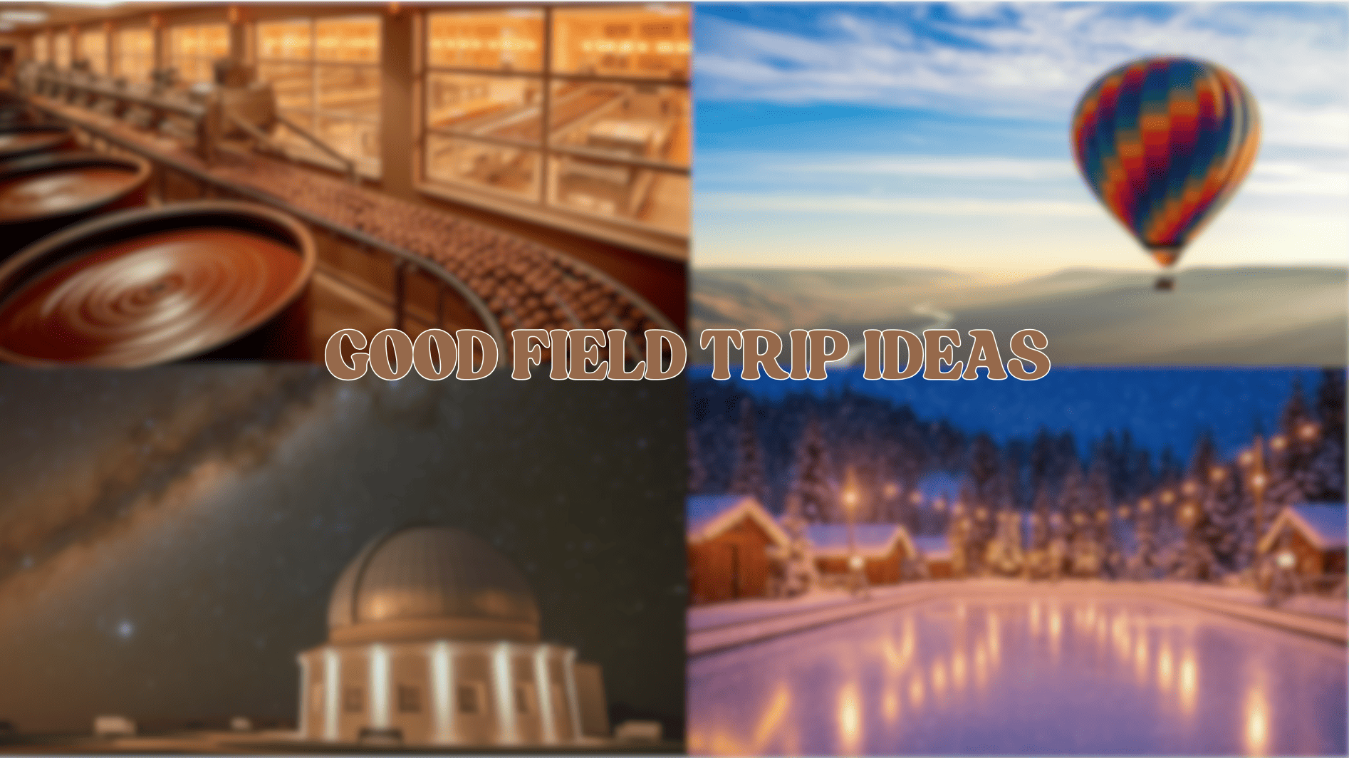Good Field Trip Ideas that Shatter Classroom Boredom - Glamping Or Camping