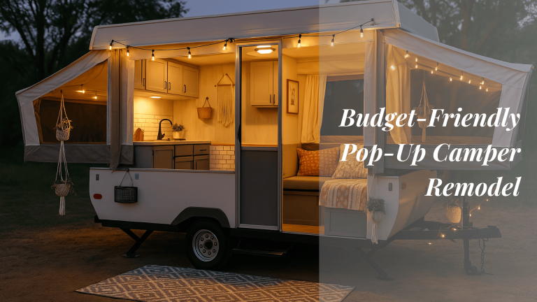 Revamp Your Pop Up Camper Today - Glamping Or Camping