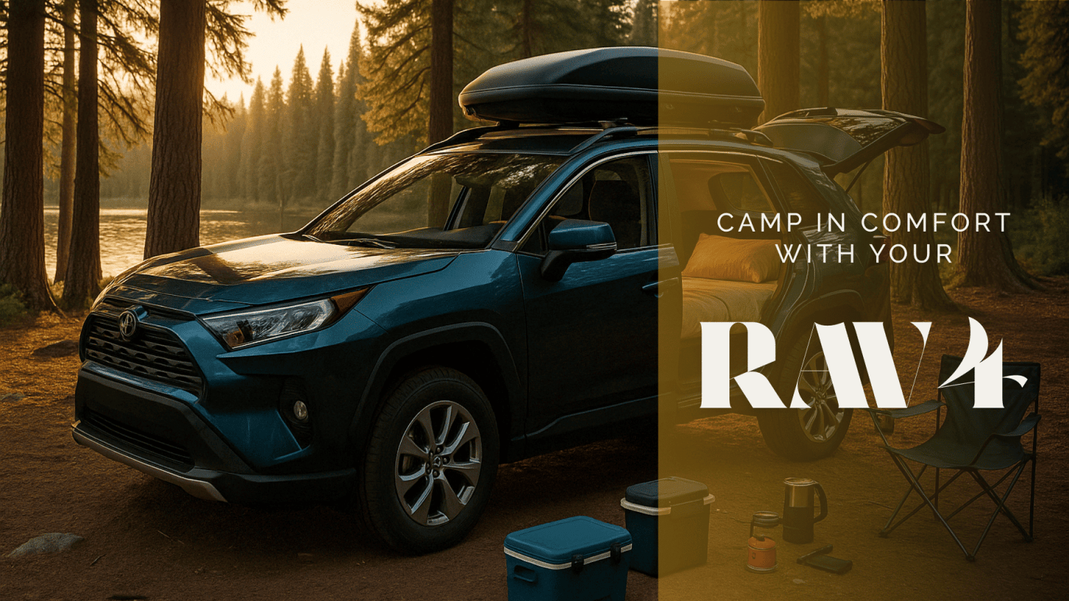 How to Turn Your Toyota RAV4 into the Perfect Camper - Glamping Or Camping