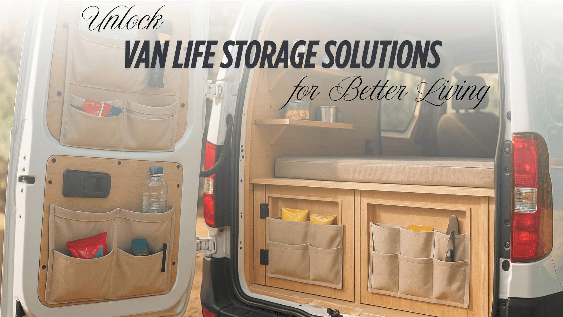 51 Van Life Storage Ideas: Organize Your Home on Wheels - Glamping Or ...